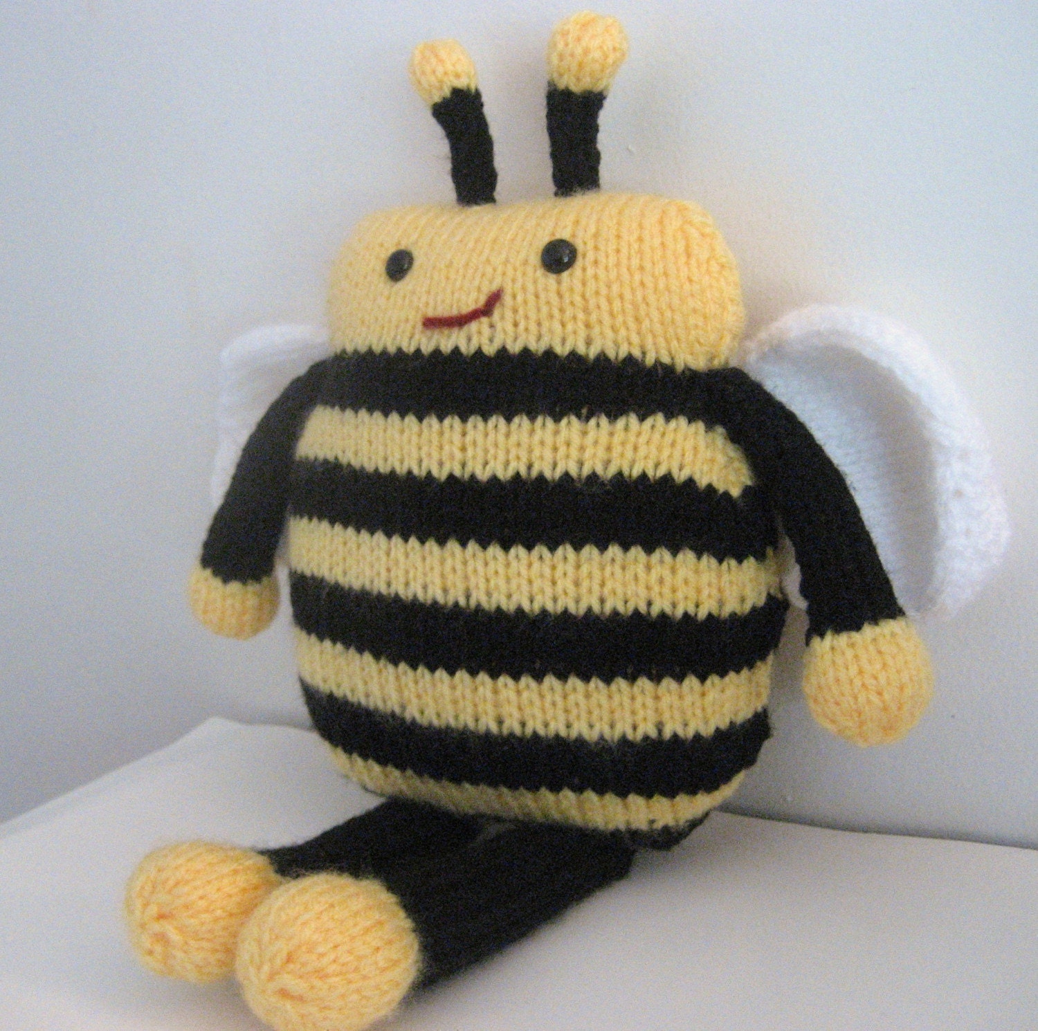 Sale Amigurumi Knit Bee Pattern Digital Download - Etsy