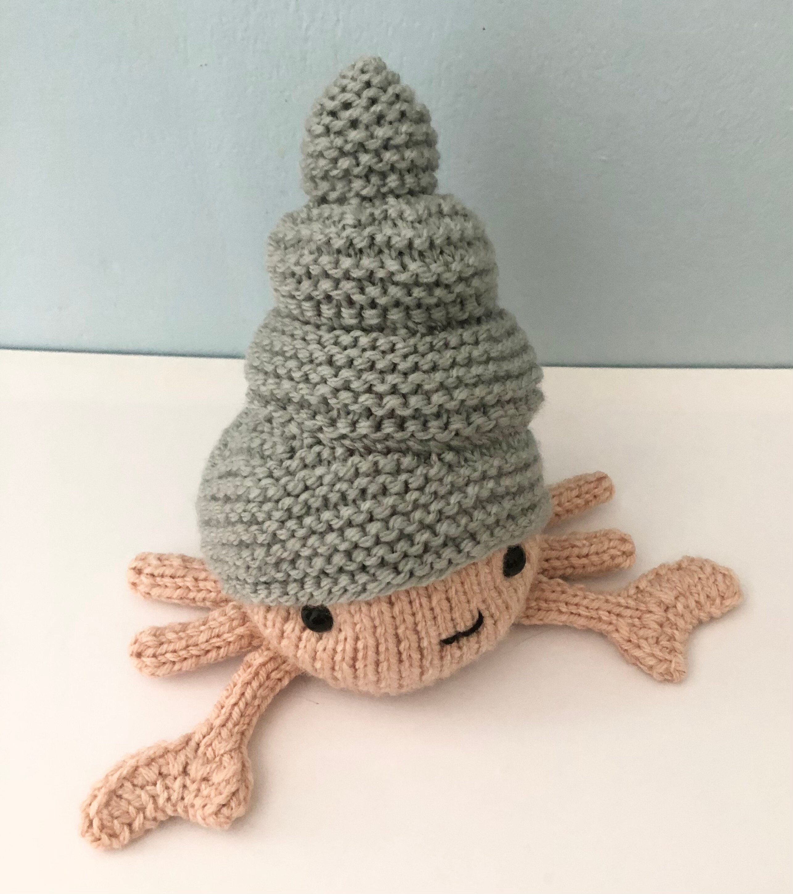 Amigurumi Knit Hermit Crab Pattern Digital Download - Etsy