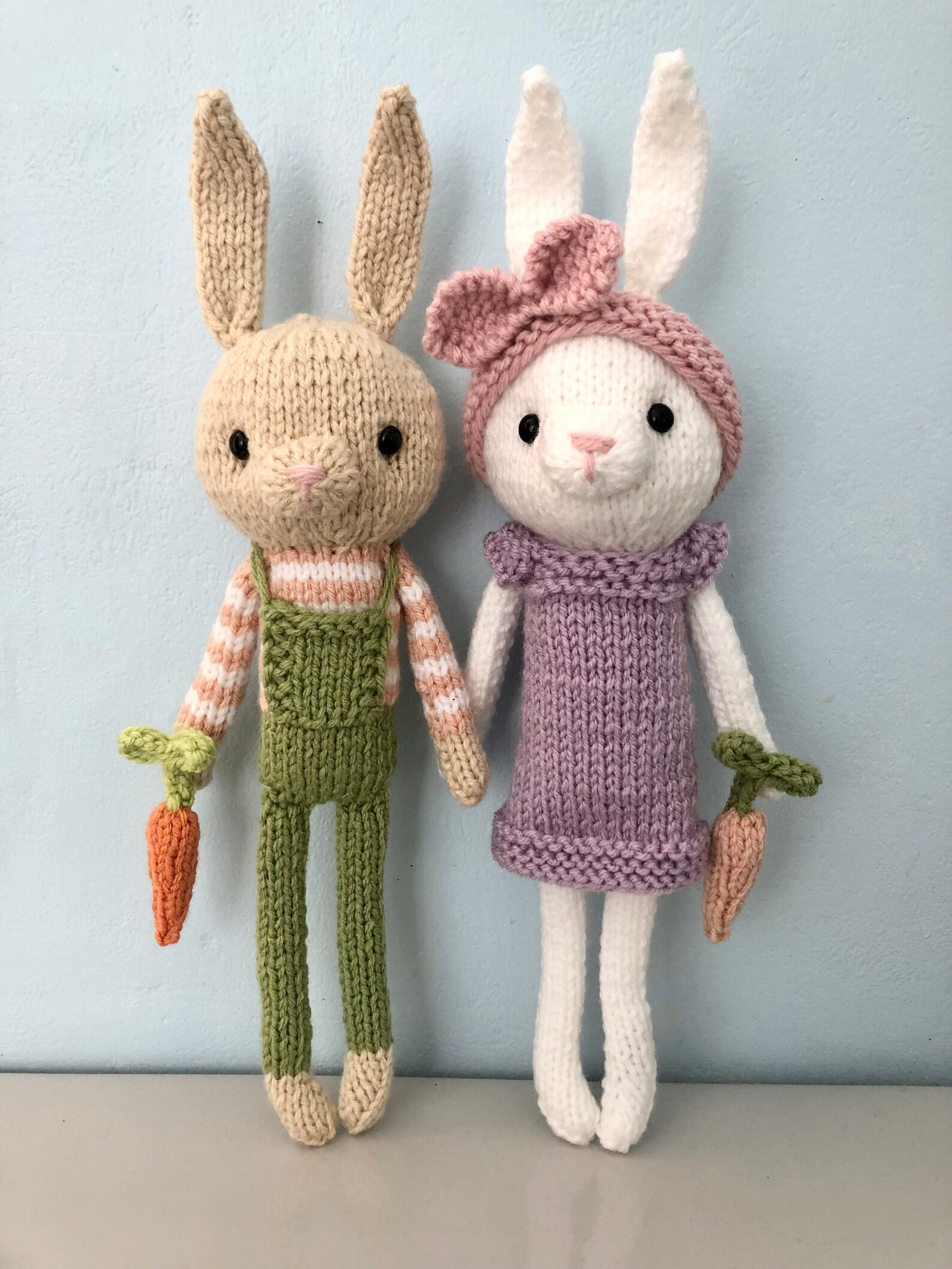 Amigurumi Knit Little Bunny Patterns Digital Download - Etsy