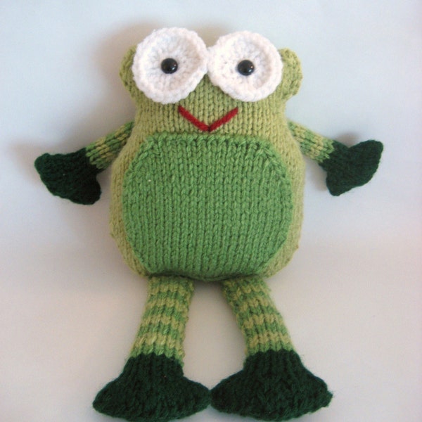 Knit Frog Pattern - Etsy
