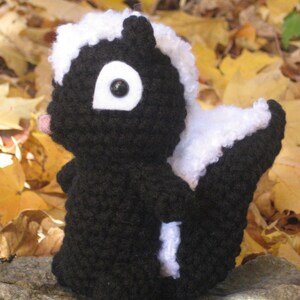 Sale - Amigurumi Crochet Skunk Pattern Digital Download - Etsy