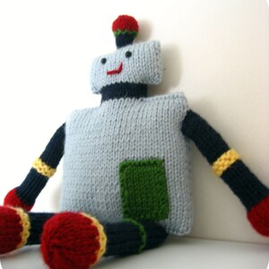Amigurumi Knit Robot Pattern Digital Download - Etsy