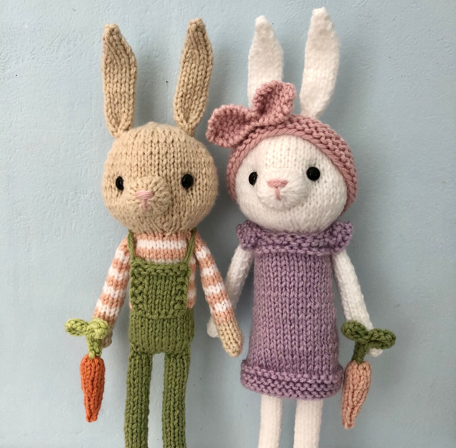 Amigurumi Knit Little Bunny Patterns Digital Download | Etsy