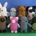 Amigurumi Crochet Little Critters Pattern Set Digital Download - Etsy