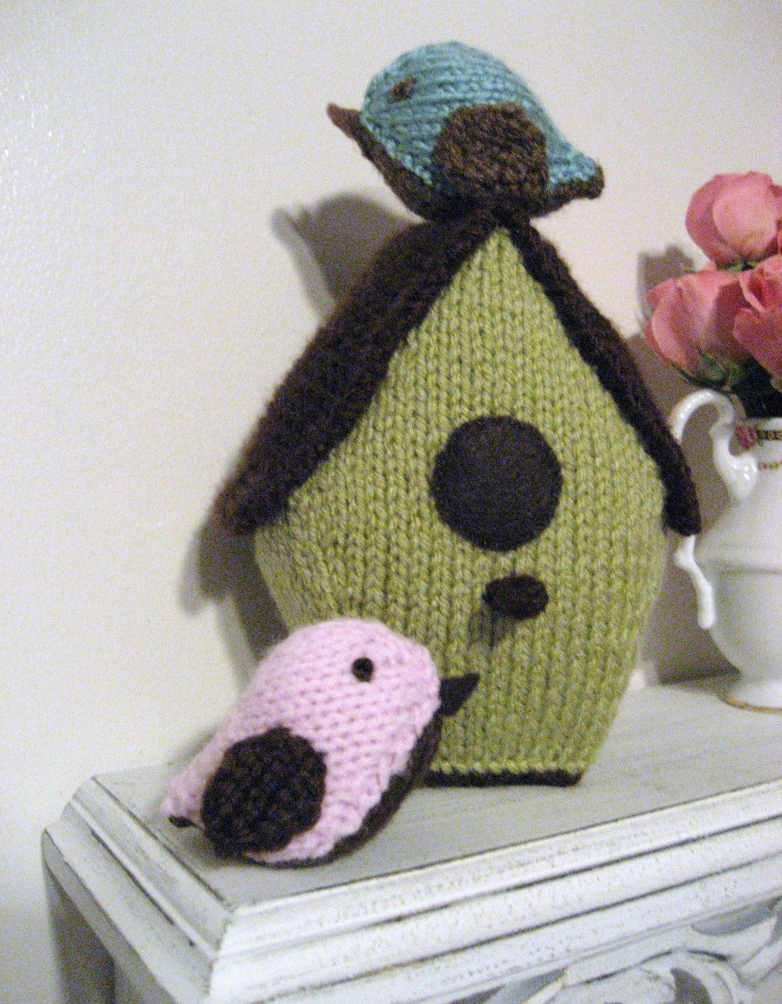 Sale - Amigurumi Knit Birds and Birdhouse Pattern Digital Download - Etsy