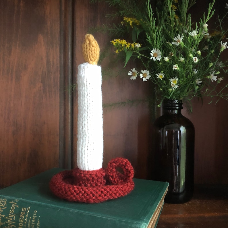 Amigurumi Knit Christmas Candle Pattern Digital Download - Etsy