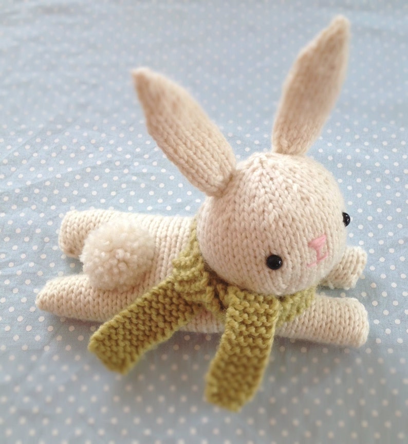 Amigurumi Knit Bunny Pattern Digital Download | Etsy