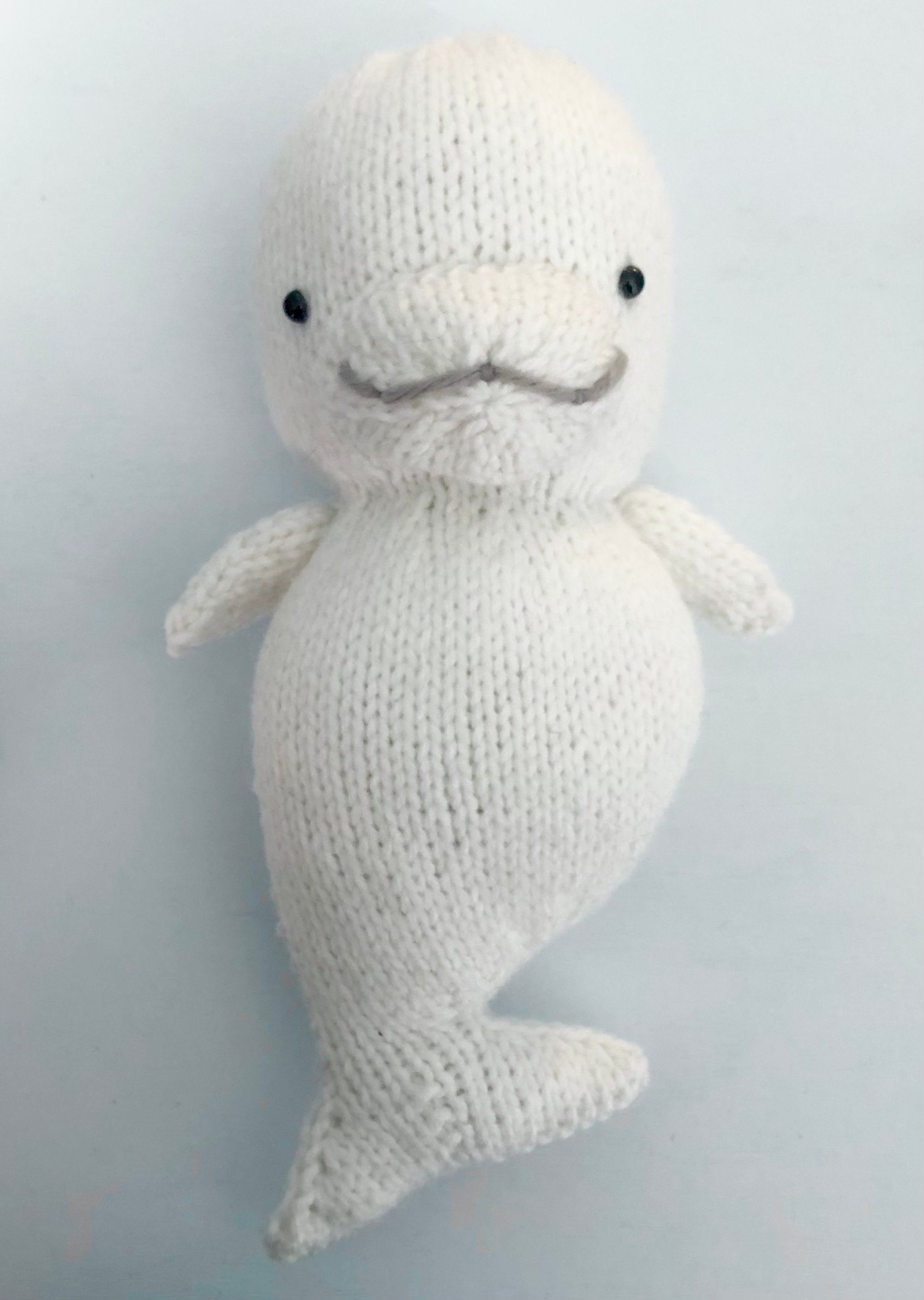 Amigurumi Knit Beluga Whale Pattern Digital Download - Etsy