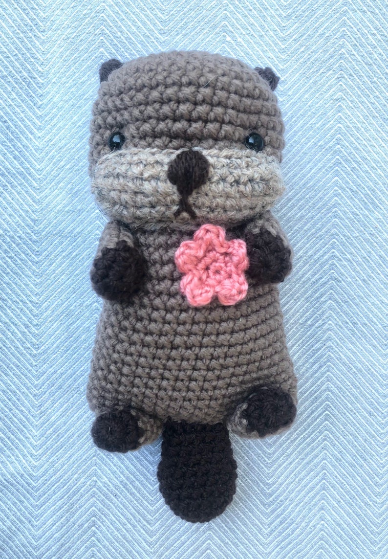 Amigurumi Crochet Sea Otter Pattern Digital Download - Etsy
