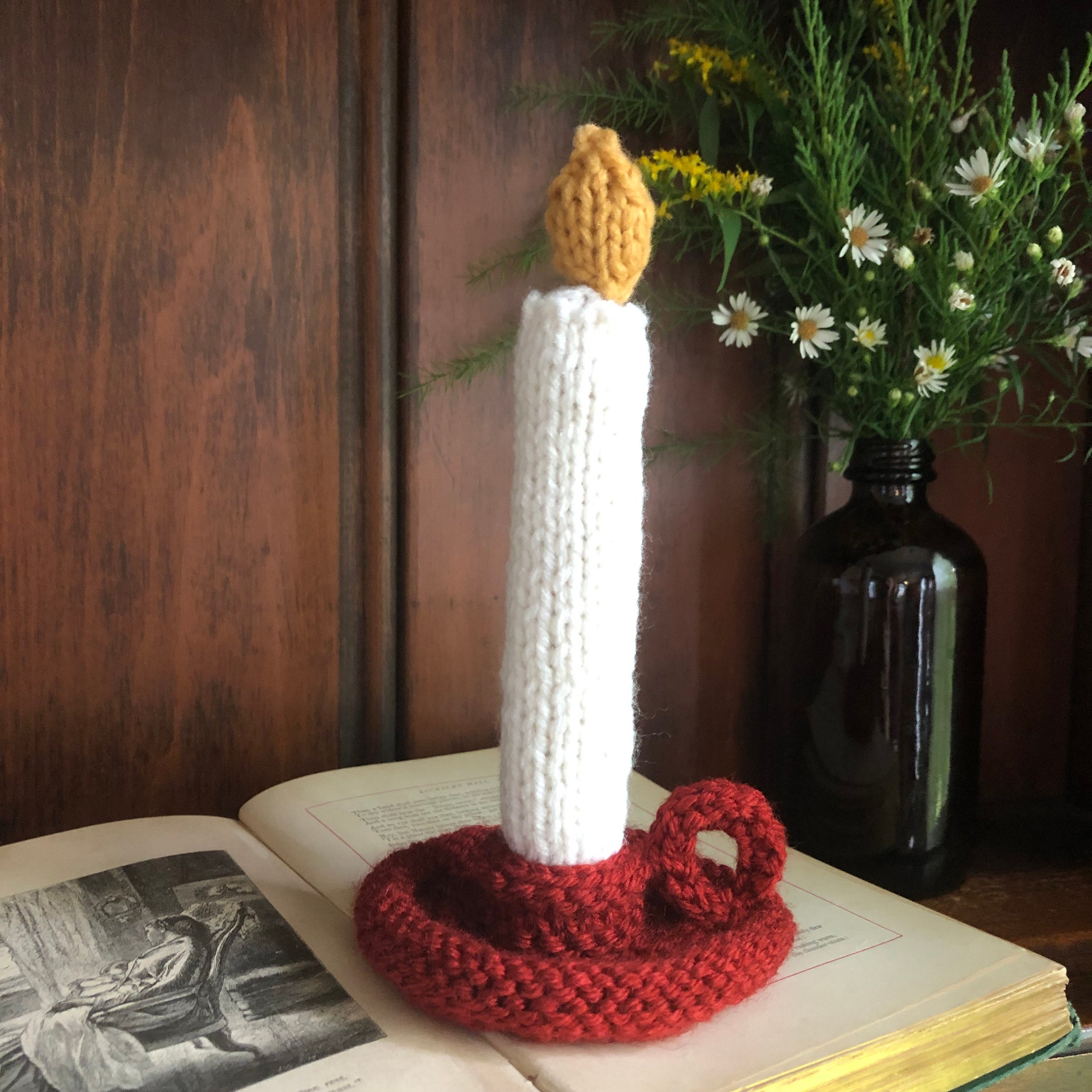 Amigurumi Knit Christmas Candle Pattern Digital Download - Etsy