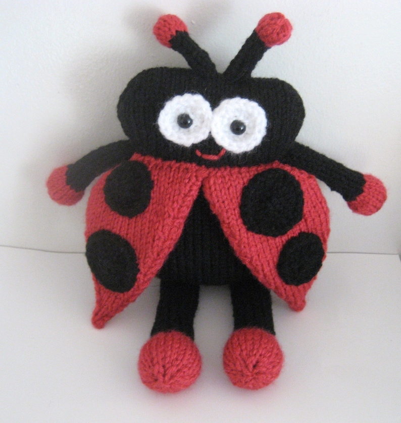 Sale Amigurumi Knit Lady Bug Pattern Digital Download | Etsy UK