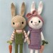 Amigurumi Knit Little Bunny Patterns Digital Download - Etsy