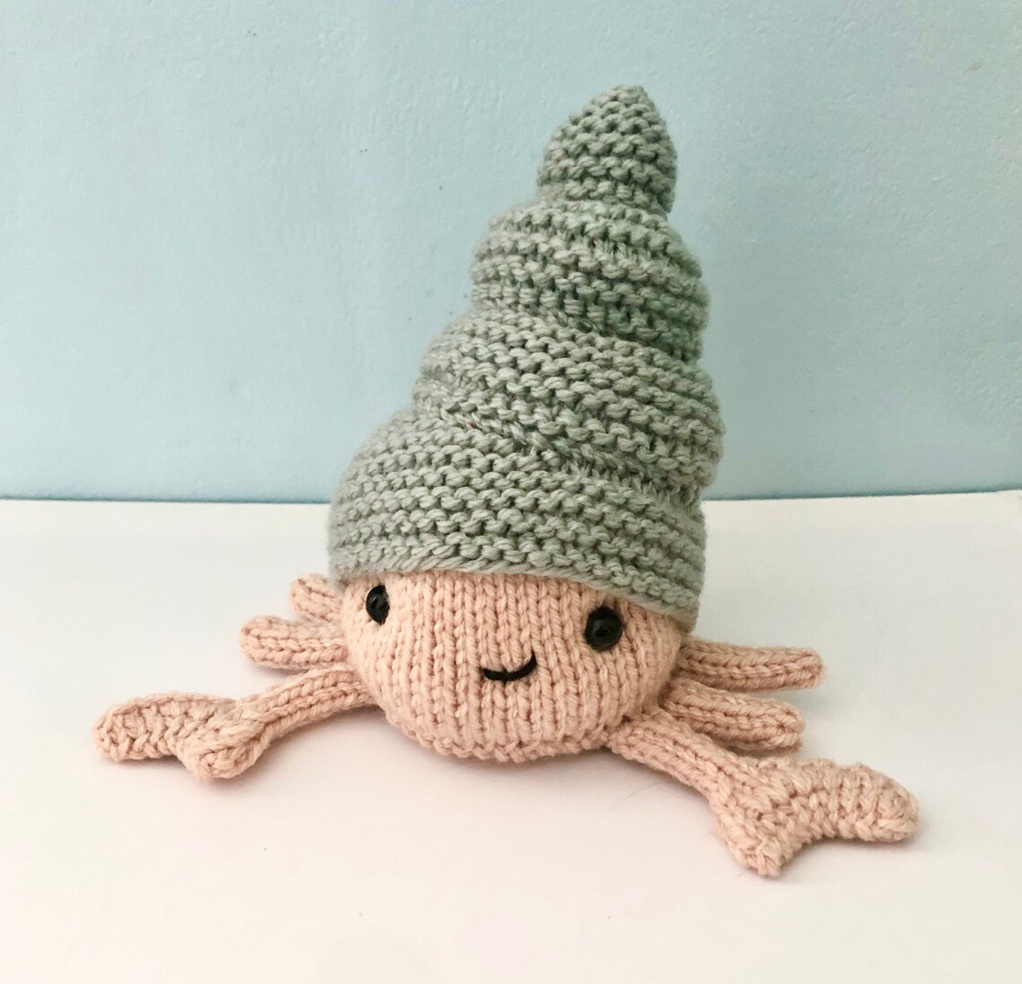Amigurumi Knit Hermit Crab Pattern Digital Download - Etsy