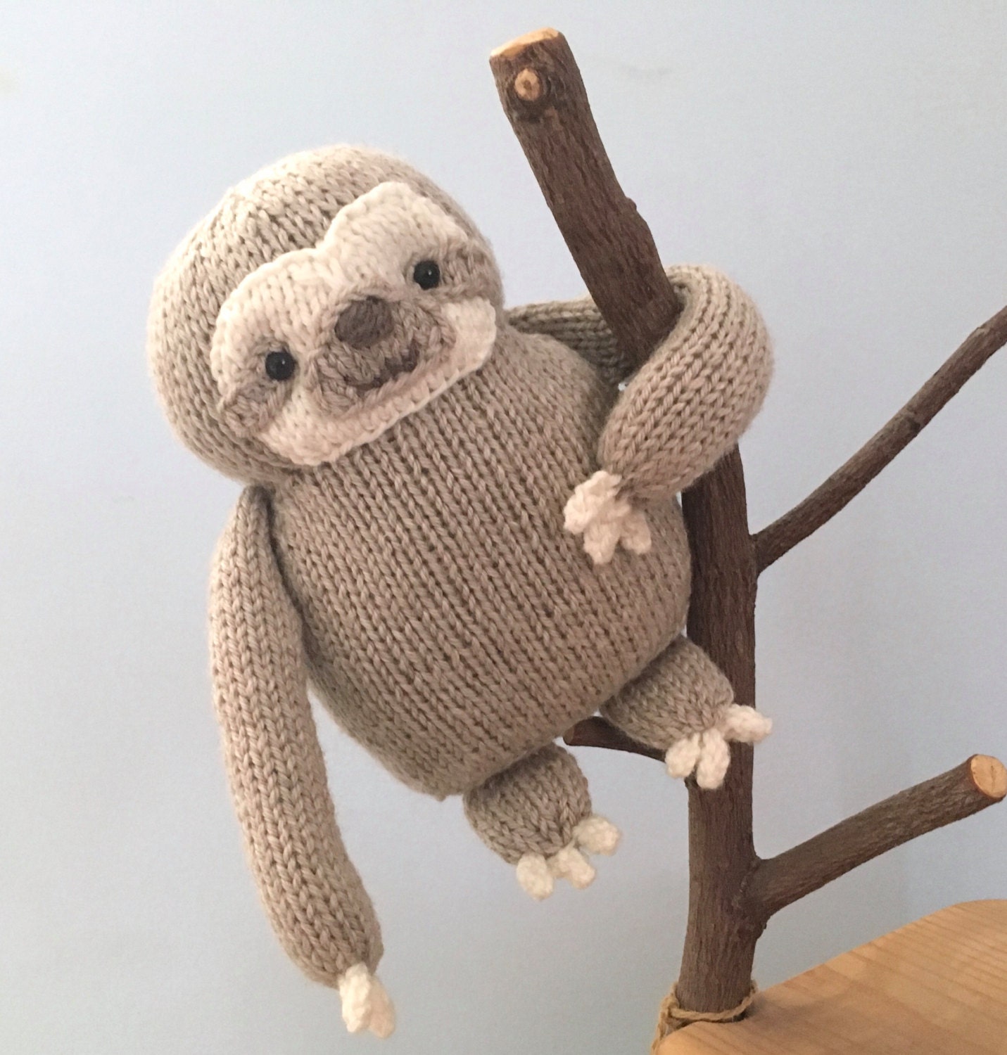 Amigurumi Knit Sloth Pattern Digital Download - Etsy