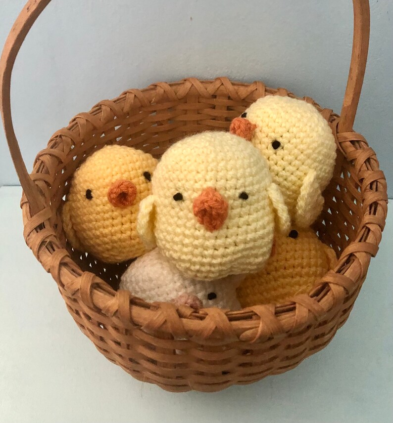 Amigurumi Crochet Reversible Easter Egg and Chick Pattern | Etsy