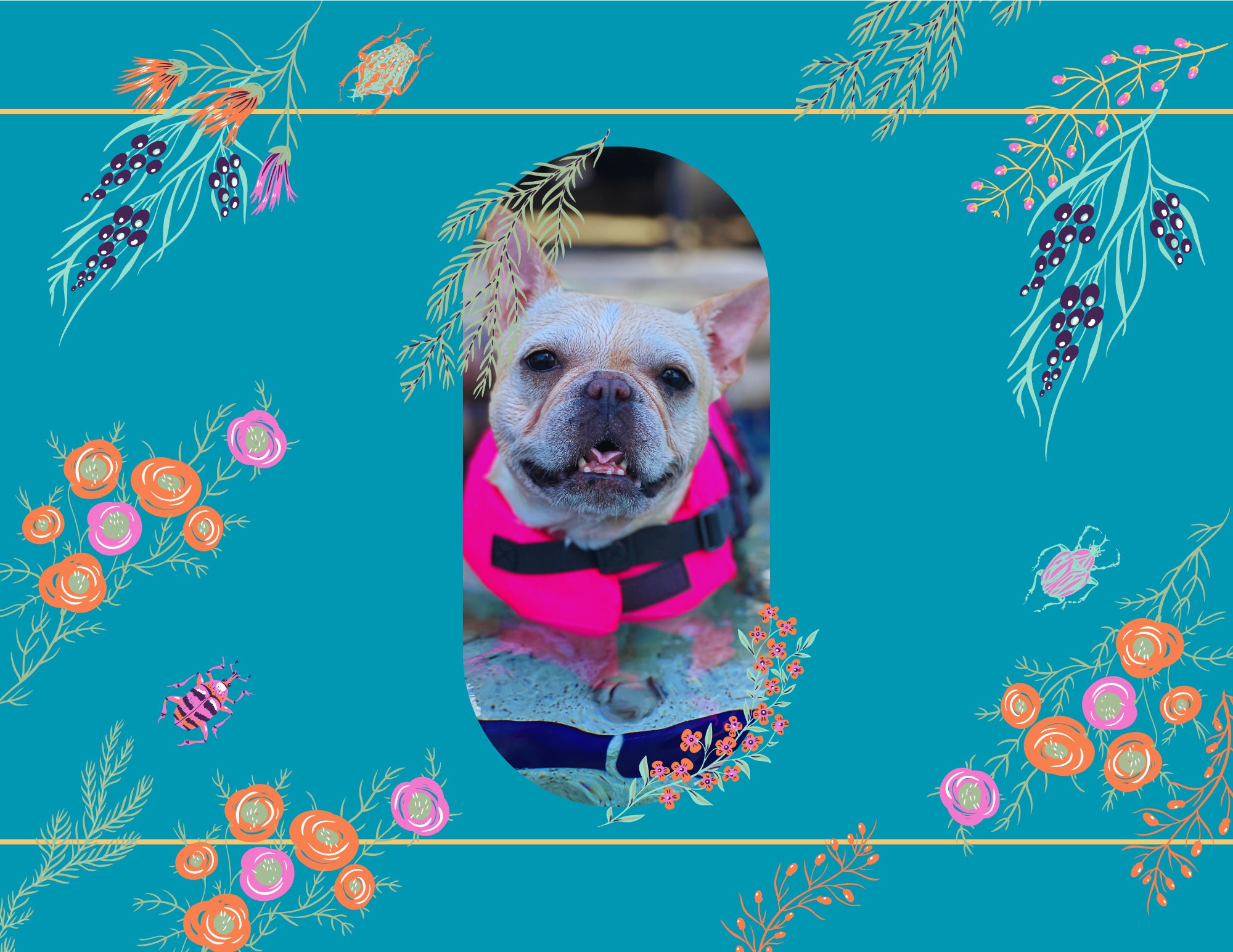 Wall Calendar 2024, Dog Themed Wall Calendar, Digital Wall Calendar ...