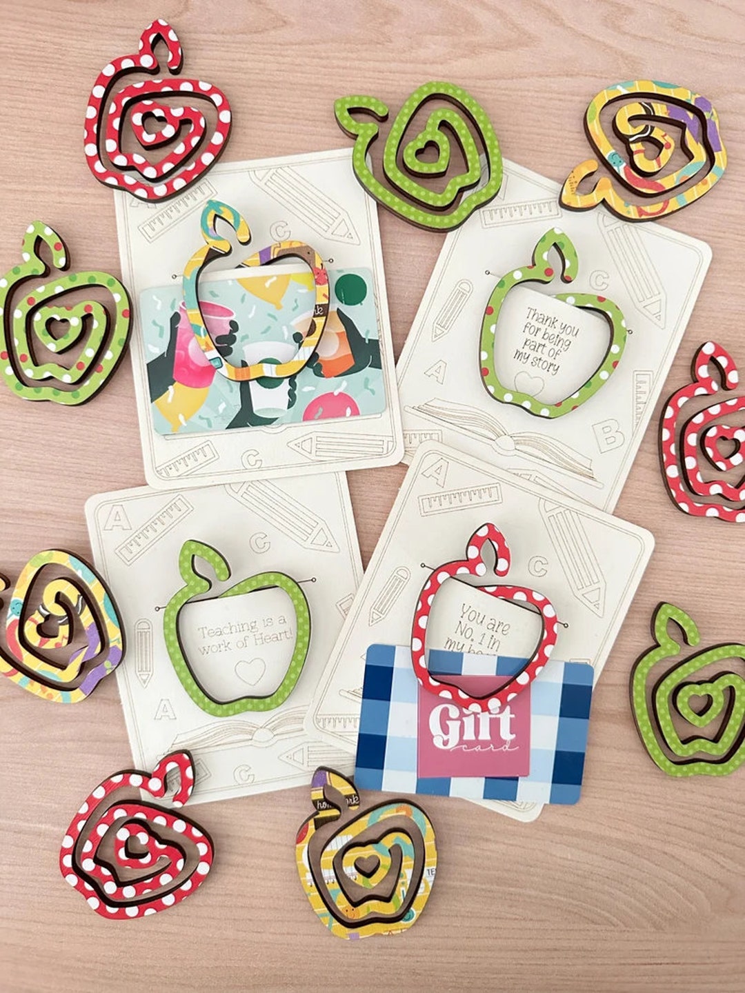 Teacher Appreciation Gift, Gift Card Holder for Teacher, End of Year ...