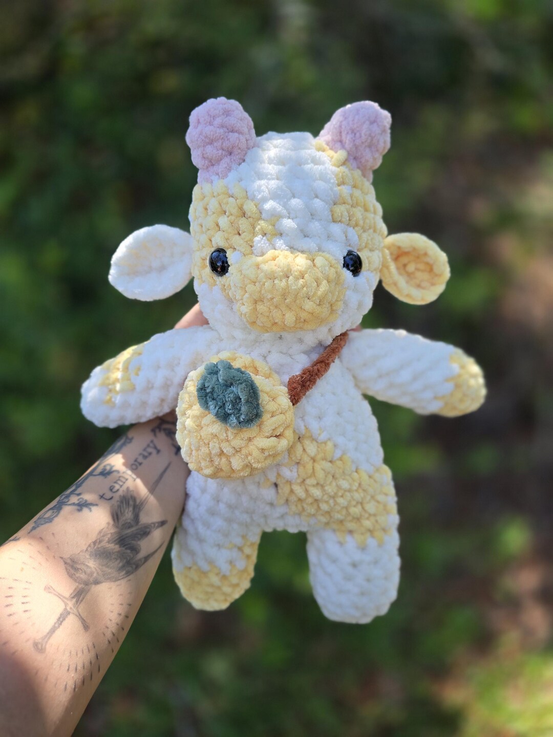 Lucy the Lemon Cow Plushie - Etsy