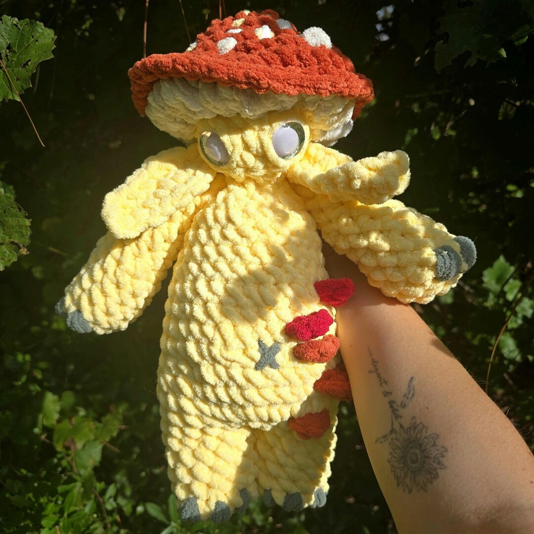 Buttercap the Yellow Mysterious Magical Mushroom Forest Cryptid ...