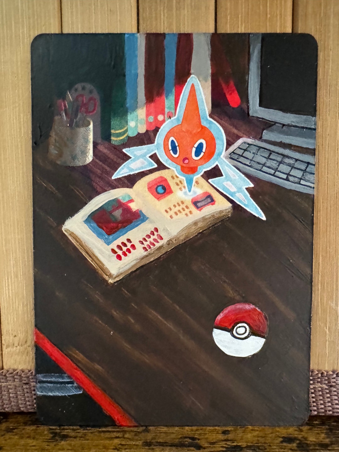 Custom Painted Pokemon TCG Rotom - Etsy