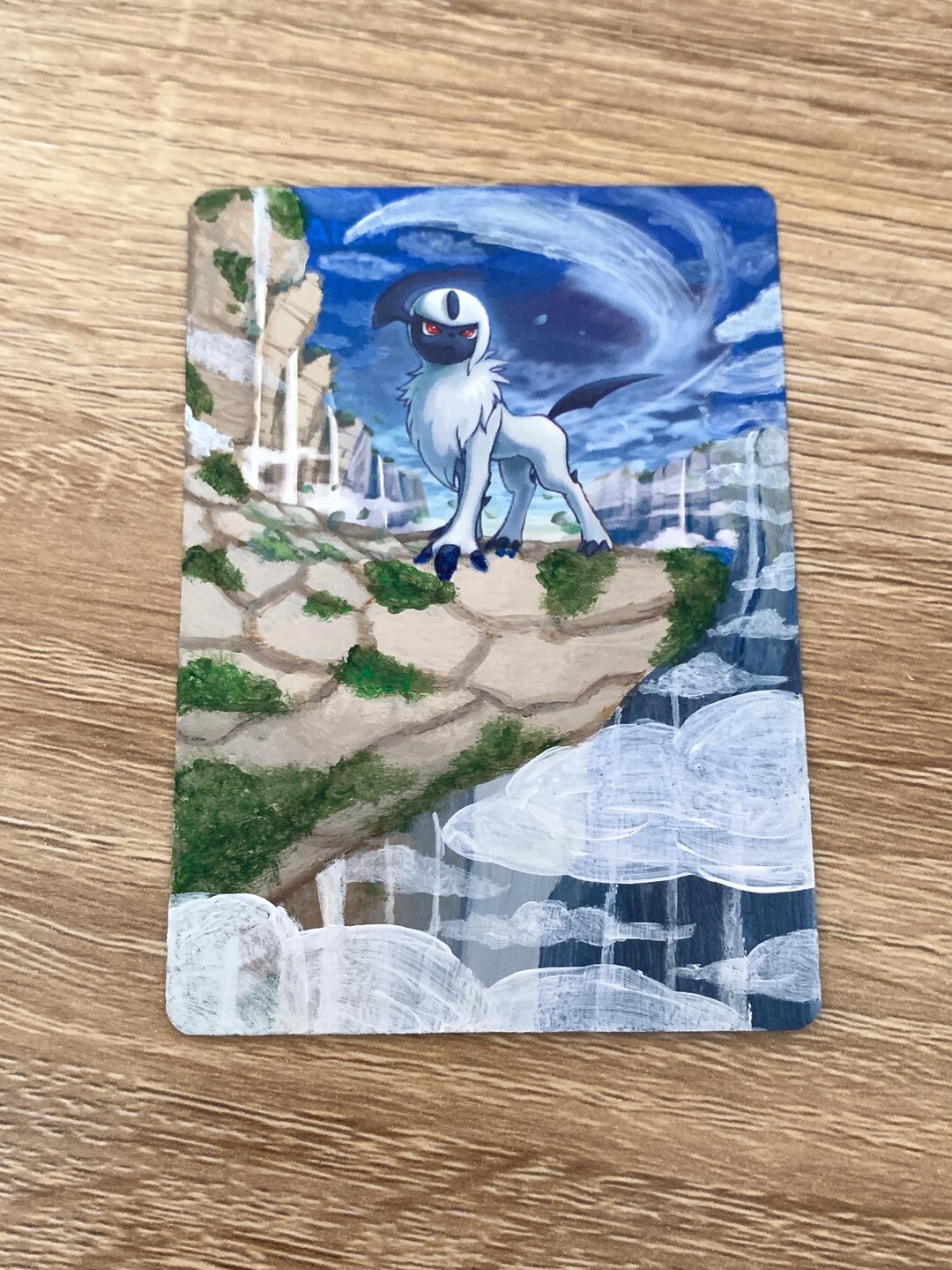 Custom Painted Pokemon TCG Absol - Etsy
