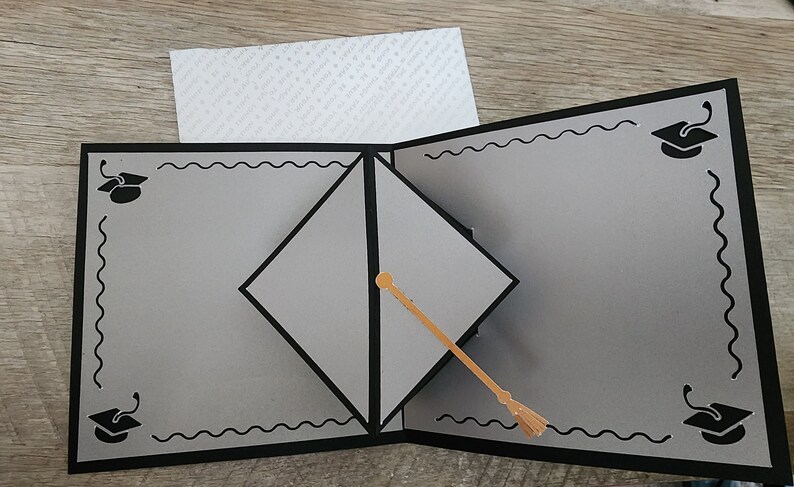 Graduation Cap Pop-up Card - Etsy