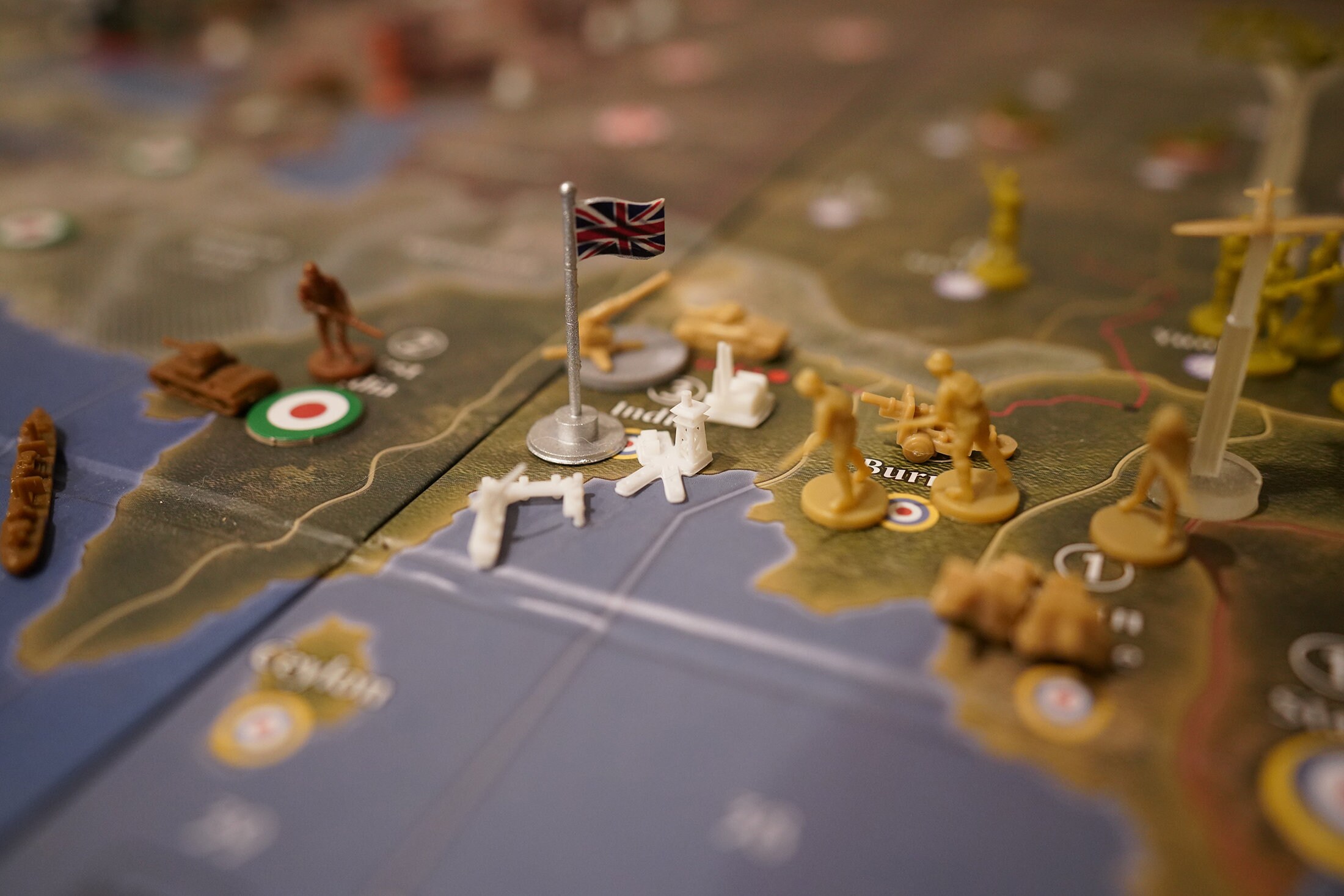 Game Pieces for Axis and Allies Airfield Port Major and Minor ...