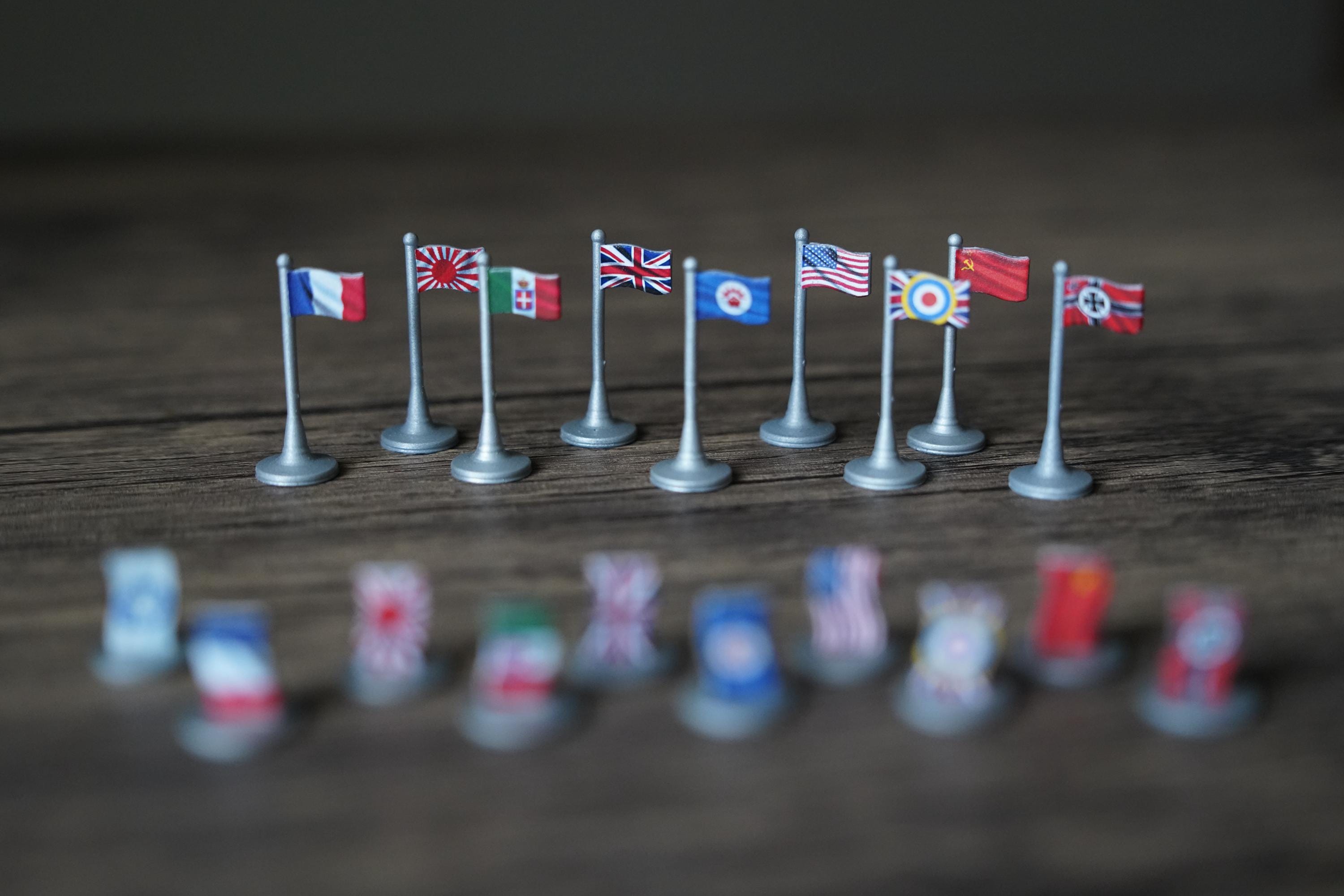 Flags and Industrial Production Credit IPC Markers for Axis and Allies ...