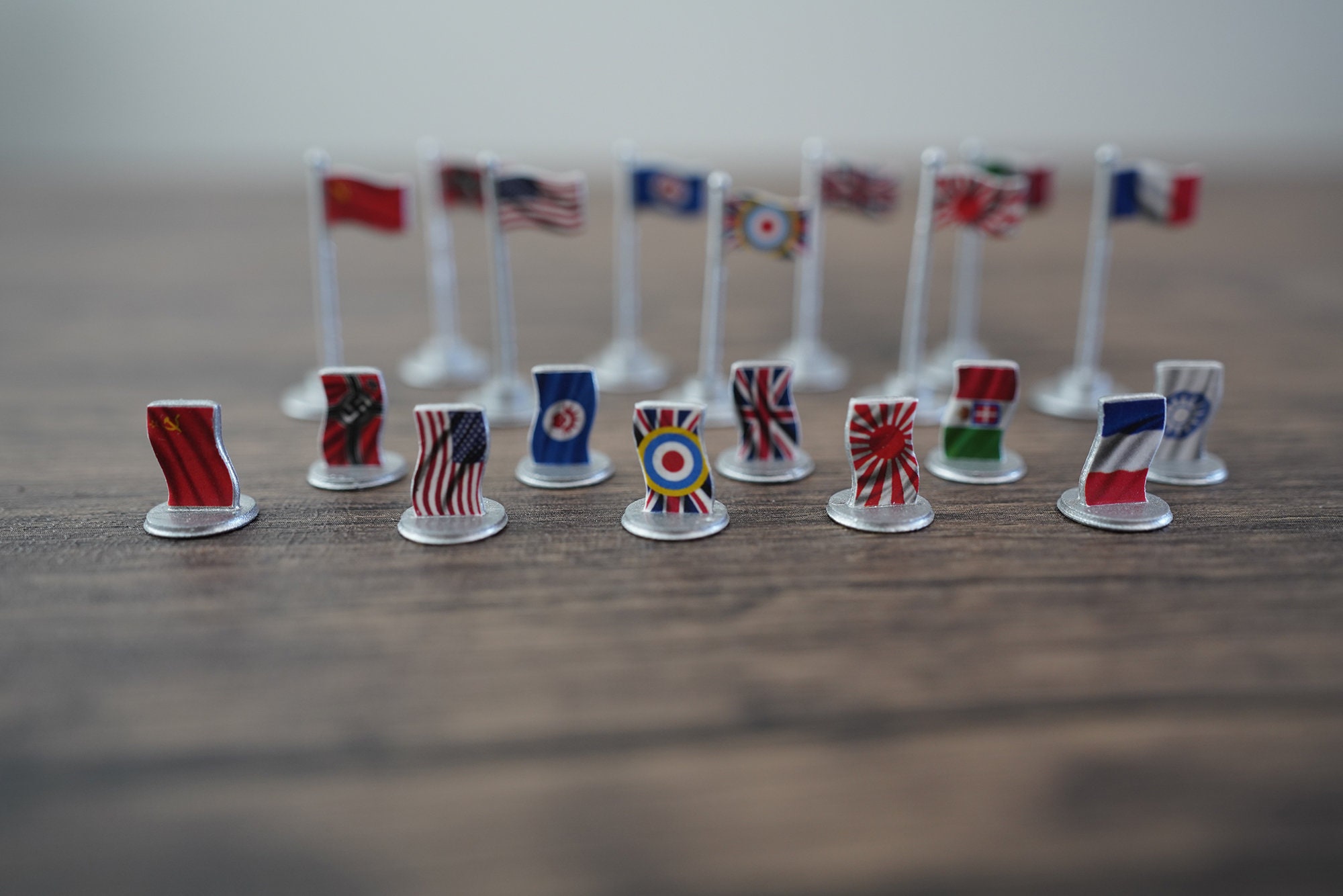 Flags and Industrial Production Credit IPC Markers for Axis and Allies ...