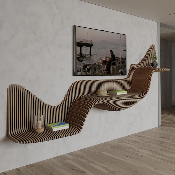 Parametric Sitting Human Flower Pot, Gifts for Book Lovers, Minimalist ...