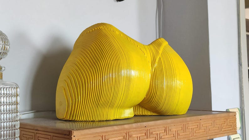 Parametric Wooden Woman Planter | Modern Venus Sculpture Vase - Etsy