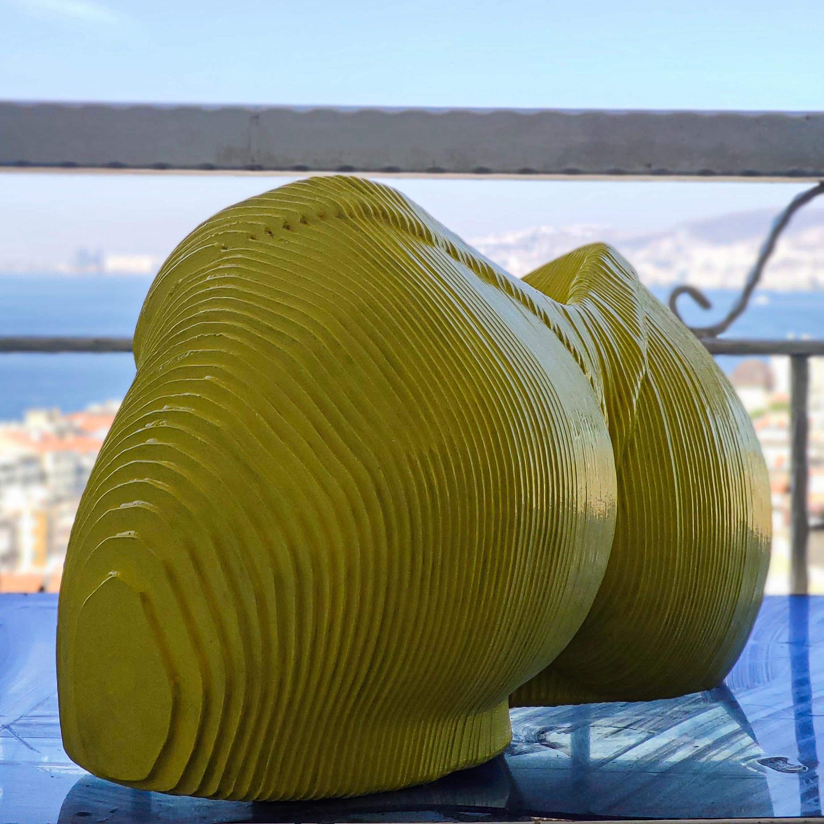 Parametric Wooden Woman Planter | Modern Venus Sculpture Vase - Etsy
