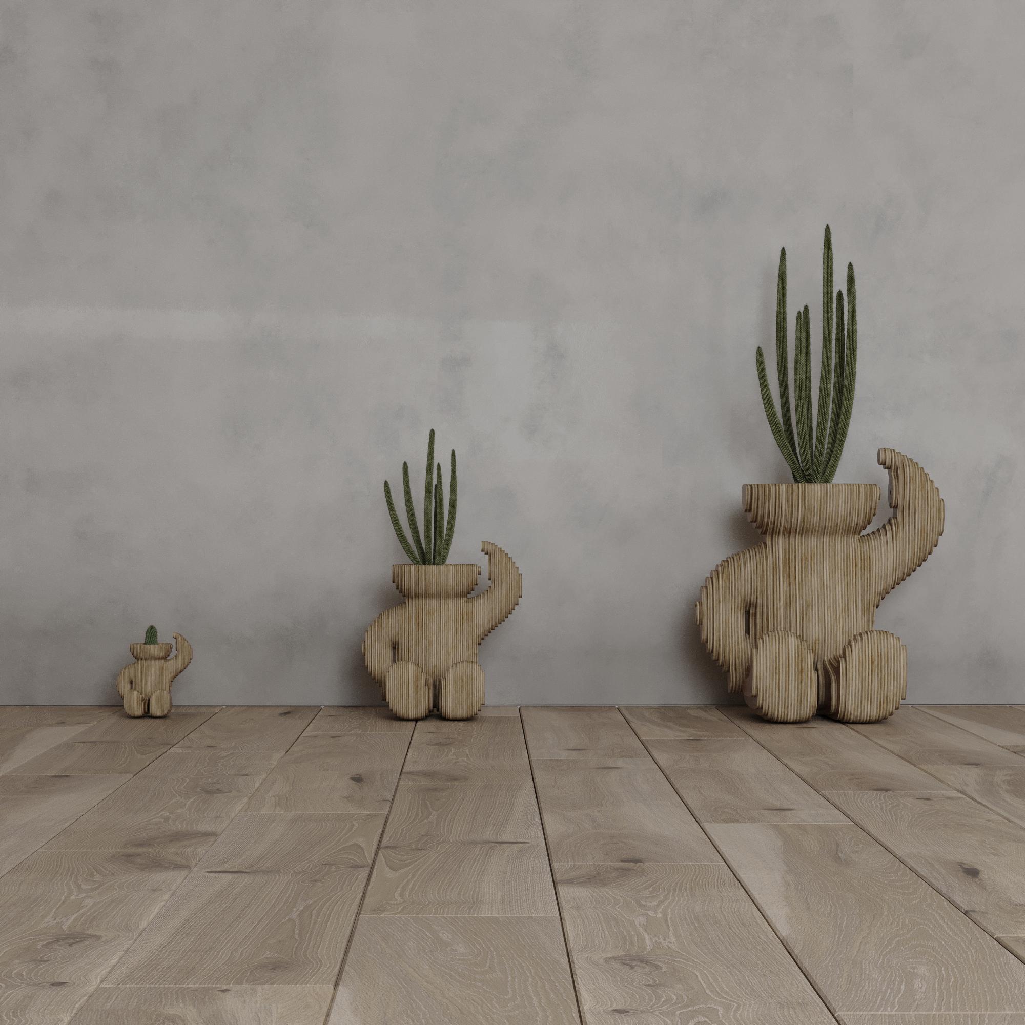 Parametric Man Pot Unique Torso Vase Sculpture, Modern Decor Art, CNC ...