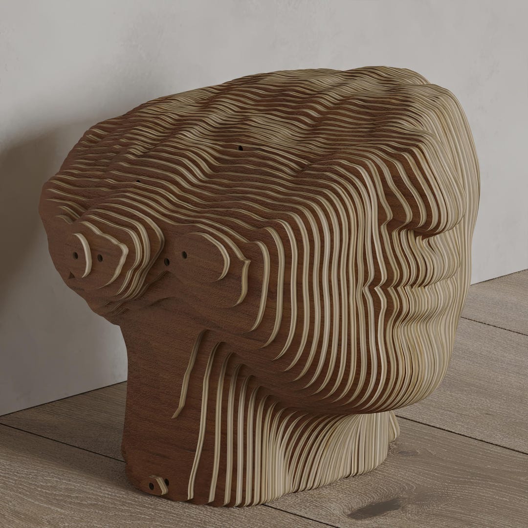 Parametric Greek Statue Art - Modern Parametric Greek Decorative Sculpture, Unique Home Decor ...