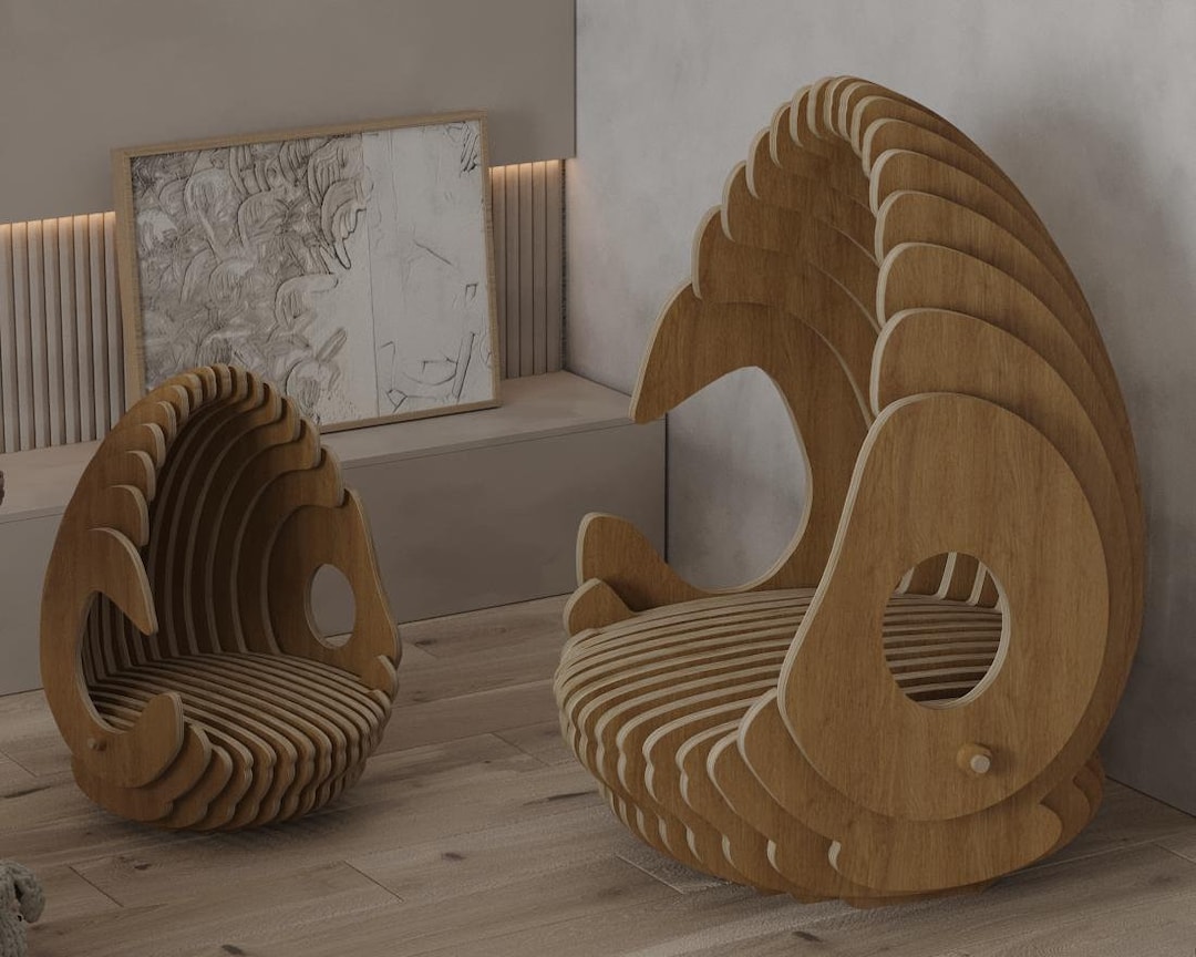 Custom Parametric Egg Chair - Modern Ergonomic Parametric Lounge Chair ...