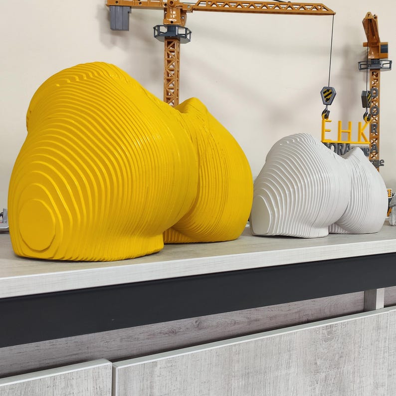 Parametric Wooden Woman Planter | Modern Venus Sculpture Vase - Etsy