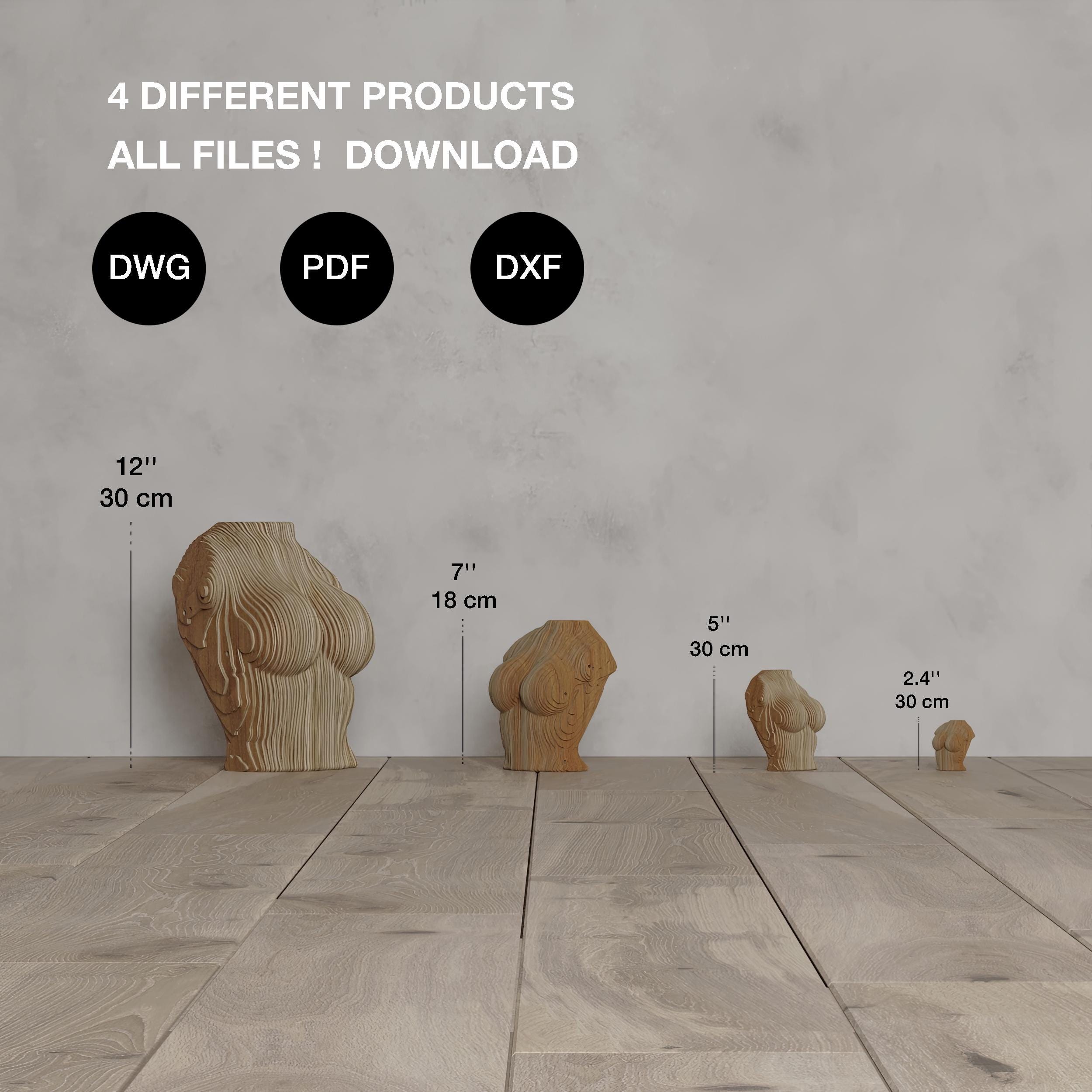 Parametric Wooden Woman, Parametric Woman, Parametric Decor, Parametric ...