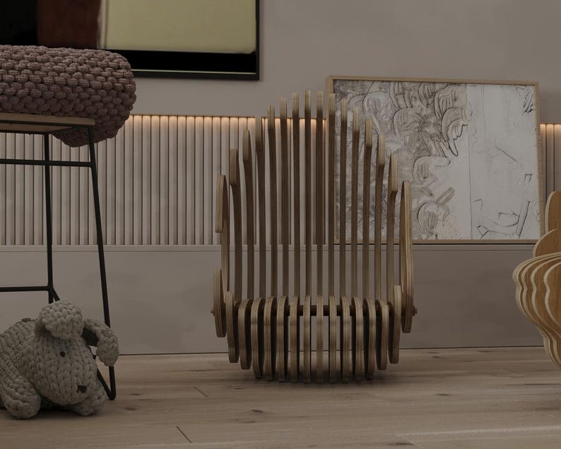 Custom Parametric Egg Chair - Modern Ergonomic Parametric Lounge Chair ...