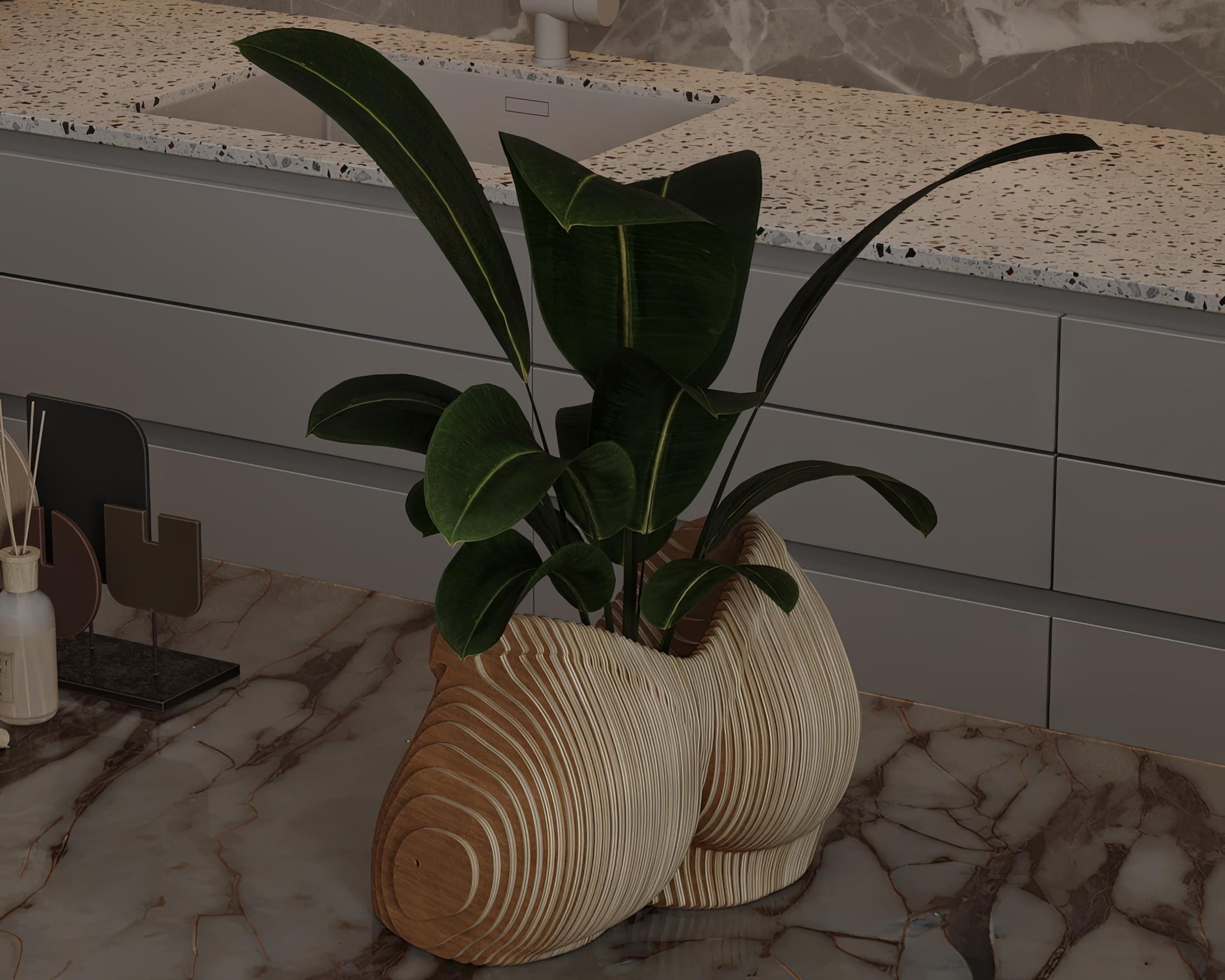 Parametric Woman Torso Sculpture | CNC Design Vase (digital Download ...