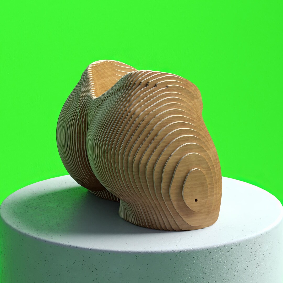 Parametric Woman Torso Sculpture | CNC Design Vase (digital Download ...
