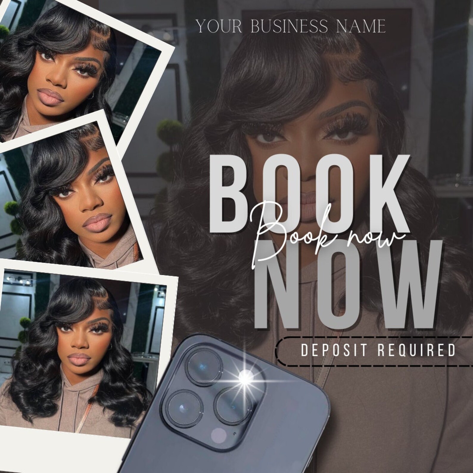 Editable Book Now Flyer, DIY Appointments Available Template, Premade ...