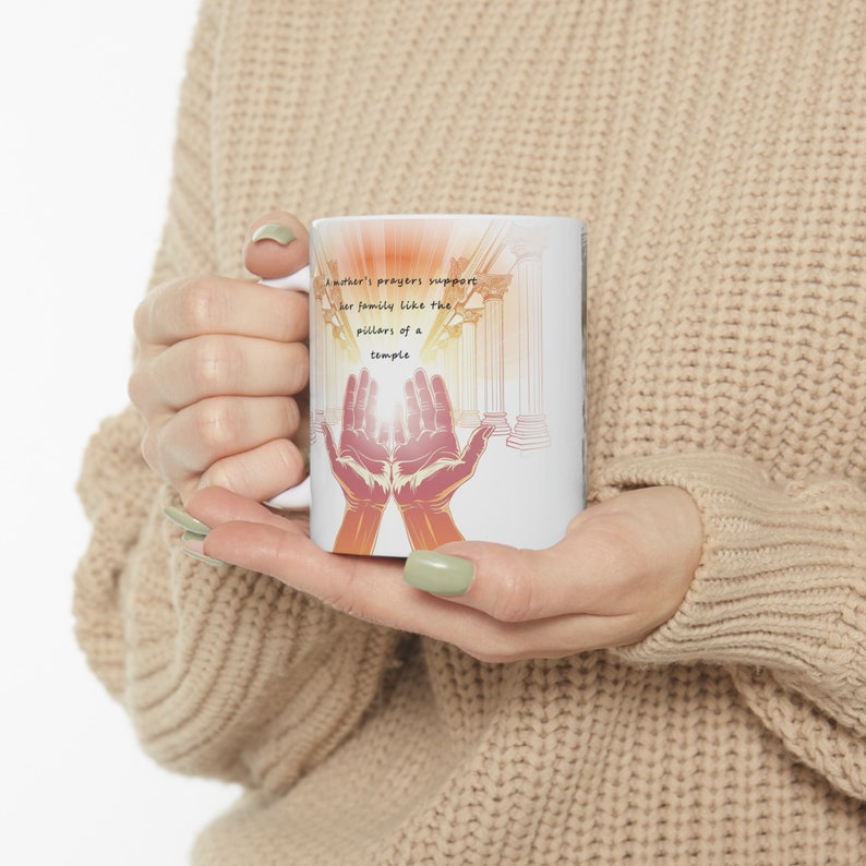 Praying Hands Mug | Mom and Daughter | Celebrating a Mother's Spiritual ...