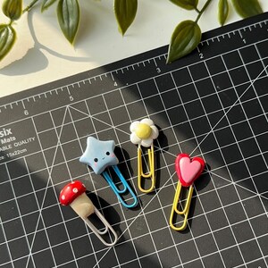 Set of Cute Paper Clips | Stationary | Gift Ideas | for Stationary ...