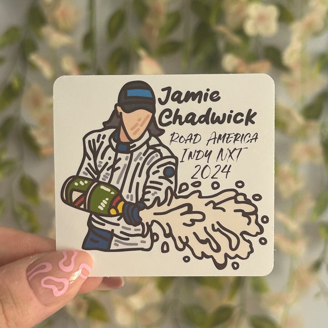 Jamie Chadwick Win Road America Andretti Indycar Indy NXT Sticker ...
