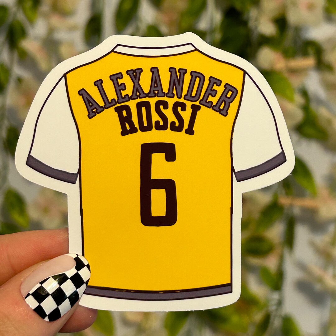 Alex Rossi Arrow Mclaren Indycar Jersey Tshirt Sticker Waterbottle ...