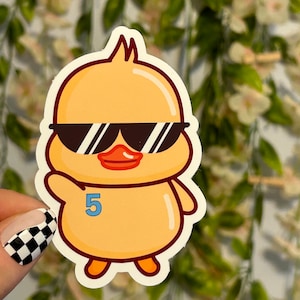 Pato O'ward Arrow Mclaren Indycar Duck 5 Sticker Waterbottle Waterproof ...