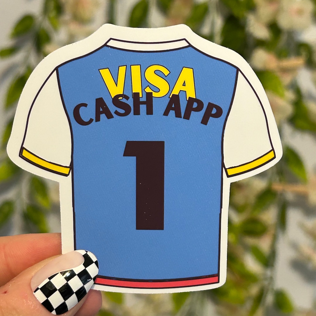 VISA Cashapp RB Jersey Tshirt F1 Formula 1 Sticker Waterbottle ...