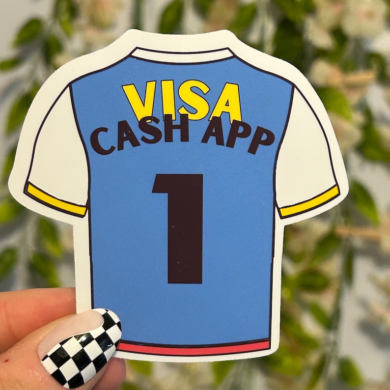 VISA Cashapp RB Jersey Tshirt F1 Formula 1 Sticker Waterbottle ...