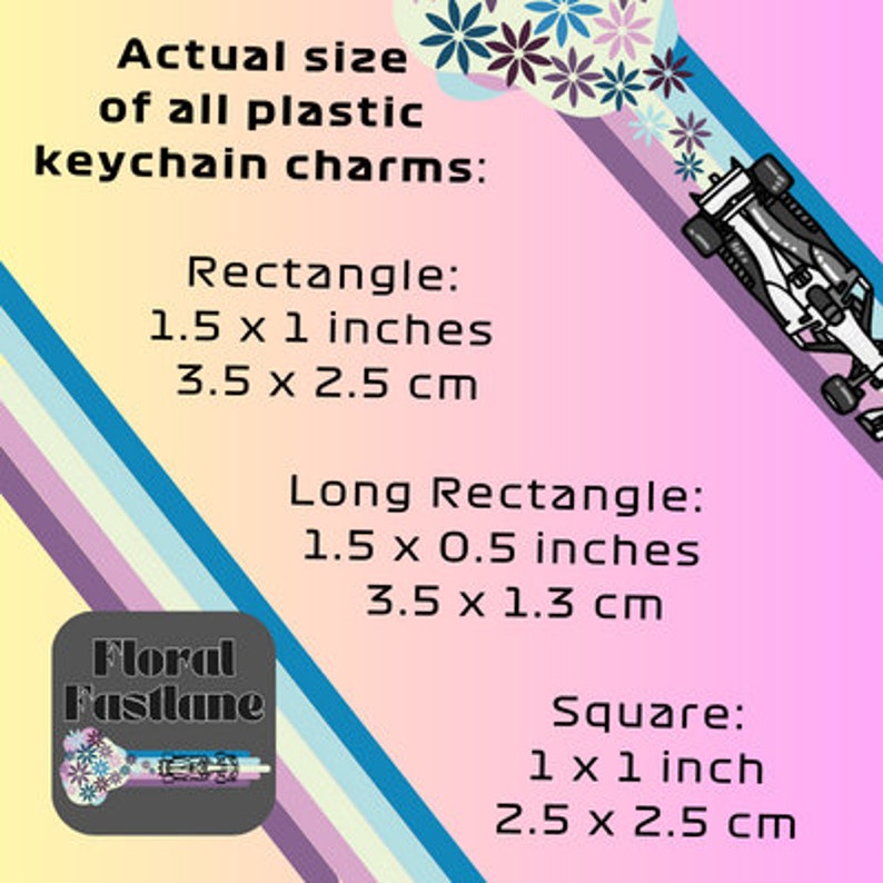 Chilli Name Tag Carlos Sainz Ferrari Plastic Keychain Charm F1 Formula ...