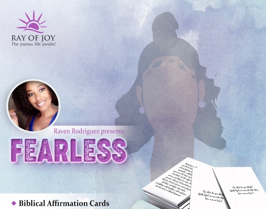 Fearless Affirmation Cards - Etsy